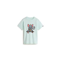 Vans T-Shirt 'Pawtastic' Jungen Gr&ouml;&szlig;e 110/117 rauchblau / opal / hellgr&uuml;n / himbeer