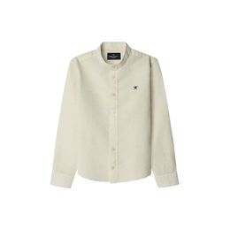 Hackett London Hemd Jungen Größe 164/170 ecru / schwarz