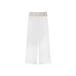 THE-ARE Hosen Damen Größe 38 weiß