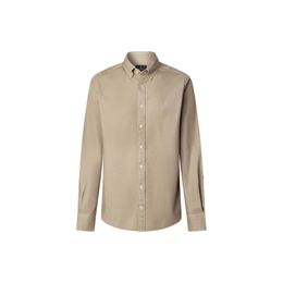 Hackett London Button Up Shirt ' Ess ' male Beige size S