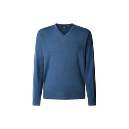 Hackett London Pullover Herren Gr&ouml;&szlig;e XL blue denim