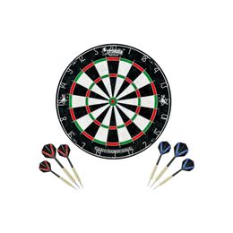 Formula Sports Dartboard Kit mit 6 Dartpfeilen - &Oslash;45 cm