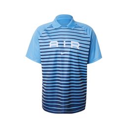 Nike Sportswear T-Shirt 'AIR' Herren Gr&ouml;&szlig;e M navy / azur / wei&szlig;
