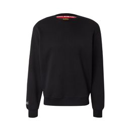 Alpha Industries Sweatshirt Herren Gr&ouml;&szlig;e M schwarz / wei&szlig;