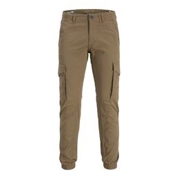 Jack & Jones JACK & JONES Cargo Pants 'JJIPAUL JJFLAKE' male size 30 Light brown