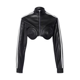 adidas originals Jacke 'Adidas x Jeremy Scott' Damen Gr&ouml;&szlig;e XL schwarz / wei&szlig;