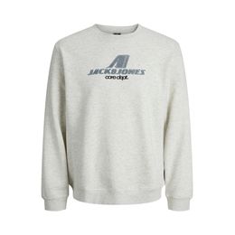 Jack & Jones Jack & Jones Sweatshirt 'JCOTIER' Herren Gr&ouml;&szlig;e XL navy / schwarz / wei&szlig;meliert