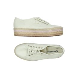 Superga Sneaker Damen Gr&ouml;&szlig;e 39.5 Second Hand wei&szlig;