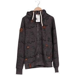 Naketano Kapuzenpullover Damen Größe S Second Hand grau