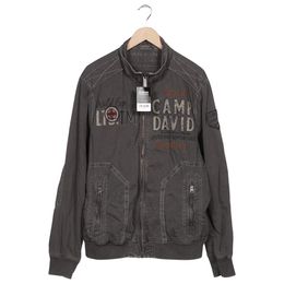 CAMP DAVID Jacke Herren Größe XL Second Hand grau