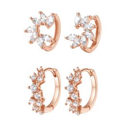 Hey Happiness Earrings 'Glitter Duo' female Gold size One Size