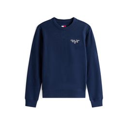 Tommy Jeans Sweatshirt 'ESS' Damen Gr&ouml;&szlig;e XXS navy / wei&szlig;