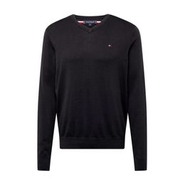 Tommy Hilfiger Pullover 'ESSENTIAL' Herren Gr&ouml;&szlig;e XL schwarz
