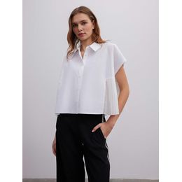 BGN Bluse in Weiß - 80% | Größe 40 | Damen-blusen