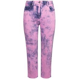 Ulla Popken Jeans Damen Gr&ouml;&szlig;e 47/48 blau / lila
