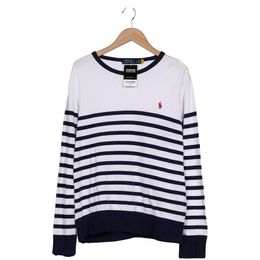 Polo Ralph Lauren Sweater Herren Größe L Second Hand weiß