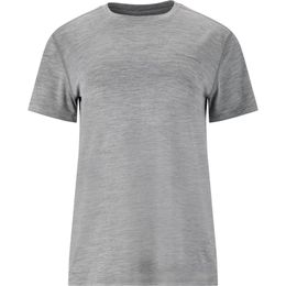 Endurance Alvaly Melange S/S Tee Bekleidung Damen grau