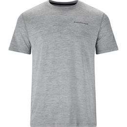 Endurance Abdon Melange S/S Tee Bekleidung Herren grau