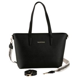 Valentino Handbags VALENTINO BAGS Damen Shopper "ZERO RE", schwarz, Lederimitat, unifarben, Taschen, Henkeltasche Schultertasche Umhängetasche