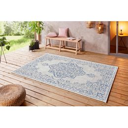 Teppich Hanse Home, B:240cm H:8mm L:340cm, beige, Polypropylen (PP), Wohnzimmer, Teppiche, "Tilos", In- & Outdoor, Kurzflor, Orientalisch, Vintage,