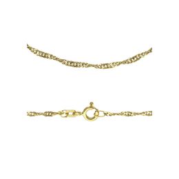 Firetti Damen Collierkettchen "Schmuck Geschenk Gold 333 od 585 Singapurkettengl. in mehreren Breiten", 60, Gelbgold 585, B: 1,7mm, gold, Gelbgold