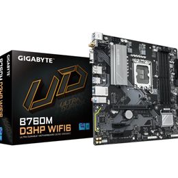 Gigabyte Mainboard "B760M D3HP WIFI6 Mainboard &ndash; Unterst&uuml;tzt Intel Core Prozessoren der 14", B:27,4cm H:7cm T:27,1cmohne farbbezeichnung, Mainboards