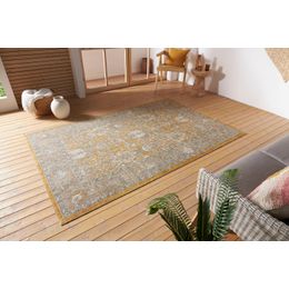 Teppich Hanse Home, B:190cm H:3mm L:280cm, gold, Polypropylen (PP), Wohnzimmer, Teppiche, "Luxor", In-& Outdoor, L&auml;ufer, wetterfest, Balkon,