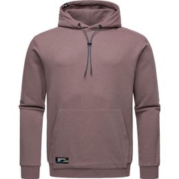 Ragwear Herren Kapuzenpullover "Arrwen", lila, Basic, Gr. XXL, Sweatware, Material: 70% Baumwolle, 30% Polyester, Pullover, Gemütlicher Herren Hoodie