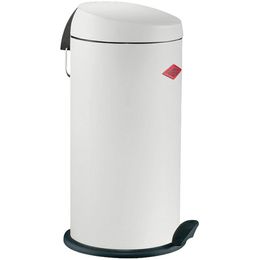 Wesco Mülleimer "Capboy Maxi", B/H/T: 30cm x 60cm x 30cm, 22 l, weiß, Küche, Mülleimer, Tretabfallsammler, 22 Liter