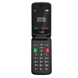 Gigaset Klapphandy "GL595 2G-Flip-Mobiltelefon", B:8,3cm H:8cm T:13,5cm, schwarz, Mobiltelefone