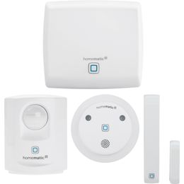 homematic IP Smart-Home Starter-Set "Sicherheit (4-tlg)", B:11,8cm H:10,4cm T:2,6cm, wei&szlig;, Smart-Home-Stationen