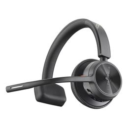 Poly Wireless-Headset "BT Headset Voyager 4310 USB-A/C Teams", B:18,8cm H:6cm T:21cm, schwarz, Kopfhörer, Noise-Cancelling