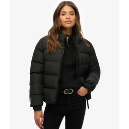 Superdry Damen Sports Steppjacke Ohne Kapuze Black - Gr&ouml;&szlig;e: 38 208221850065002A017