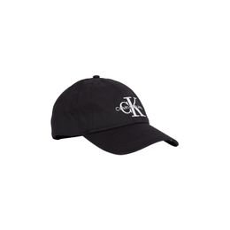 Jungen Baseball Cap "MONOGRAM CAP", schwarz, Calvin Klein Jeans, unifarben, Baumwolle, Caps, unisex