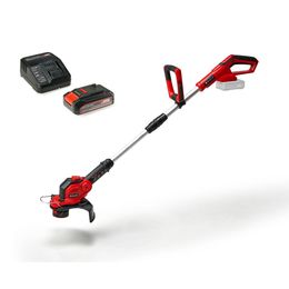 Akku-Rasentrimmer Einhell, rot, Motorsensen, "&raquo;GE-CT 18/280 Li&laquo; (1x 2,5 Ah)", Inkl. Akku und Ladeger&auml;t
