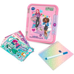 Vtech Kinder Elektronisches Tagebuch "Kiditronics, KidiSecrets Magic Voice 365", rosa, Notizbücher, mit Speicherplatz für 365 Sprachaufnahmen