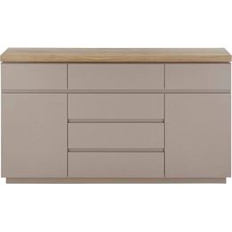 Sideboard MCA furniture, B:150cm H:86cm T:40cm, grau, Holzwerkstoff, Wohnzimmer, Sideboards, "PALAMOS Sideboard", T&uuml;ren mit D&auml;mpfung