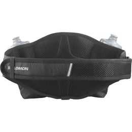 Salomon Damen Laufgürtel "CROSS BELT 2 BOTTLES", schwarz, Obermaterial: 100% Polyamid, Gürtel