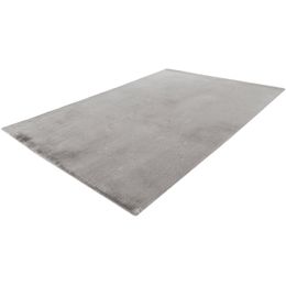 Fellteppich Obsession, B:160cm H:18mm L:230cm, silber, Kunstfaser, Teppiche, "My Cha Cha 535", Kunstfell, Uni Farben, besonders weich - ein echter