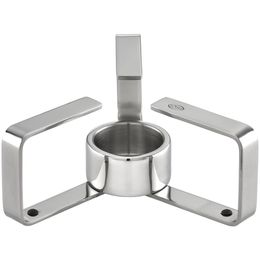 R&ouml;sle R&Ouml;SLE St&ouml;vchen, H:6cm &Oslash;:17cm, silber, St&ouml;vchen, Teew&auml;rmer, zusammenklappbar, Edelstahl 18/10, sp&uuml;lmaschinengeeignet