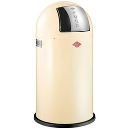 Wesco M&uuml;lleimer "Pushboy", B/H/T: 40cm x 75,5cm x 40cm, 50 l, braun, K&uuml;che, M&uuml;lleimer, Abfallsammler, 50 Liter