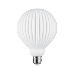 Paulmann LED-Leuchtmittel "White Lampion V2 G125 400lm 4,3W 3000K 230V", L:17,5cm &Oslash;:12,5cm, wei&szlig;, Leuchtmittel