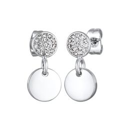Elli Ohrringe Damen Größe One Size silber / transparent
