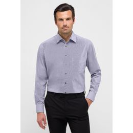 Eterna Herren Langarmhemd "MODERN FIT", grau, Gr. 41, Popeline, 100% Baumwolle, Hemden, NON IRON (b&uuml;gelfrei)