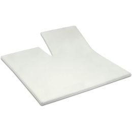Spannbettlaken Cinderella, B:200cm, beige, Double-Jersey, Obermaterial: 100% Baumwolle, Bettlaken, "Doppeljersey", B&uuml;gel- und kn&ouml;tchenfrei, bis 15cm