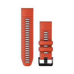 Garmin Kinder Uhrenarmband "Wechselarmband QuickFit 26 mm Silikon", 28cm, rot, Silikon, Uhrenarmbänder