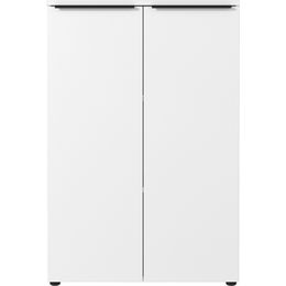 Aktenschrank Germania, B:80cm H:120cm T:40cm, wei&szlig;, Spanplatte, B&uuml;ro, Schr&auml;nke, "Mailand", optional mit Schublade, T&uuml;rd&auml;mpfer, Breite 80 cm, Made in