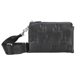 JOOP! JOOP JEANS Damen Schultertasche "Serenita Noreen Shoulderbag Xshz", schwarz, Lacklederimitat, Taschen