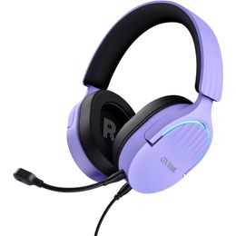 Trust Gaming-Headset "GXT490 Fayzo", B:18cm H:20cm T:9cm, lila, Kopfh&ouml;rer