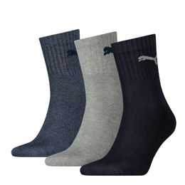 Puma Socken Damen Gr&ouml;&szlig;e 39/42 navy / blaumeliert / graumeliert